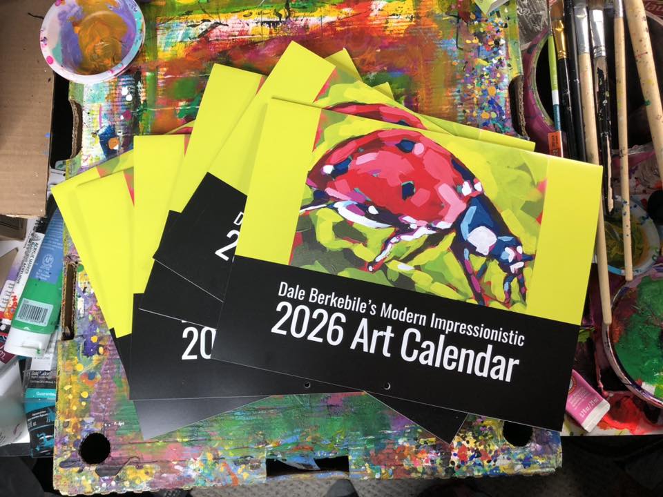 2026 Art Calendar - december presales - Dale Berkebile
